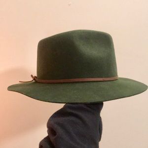 Brixton | Accessories | Xs Brixton Wide Brim Forest Green Hat | Poshmark